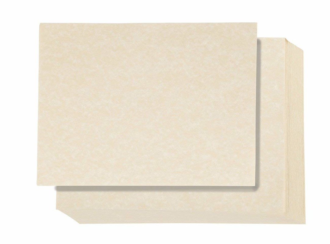 Vintage Scrapbook Parchment Paper Sheets , 8.5x11 Inches Cream ...